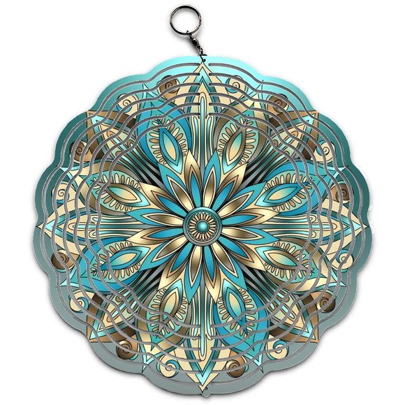 Design | Metallic Symmetry Design Wind Spinner | Poshmark